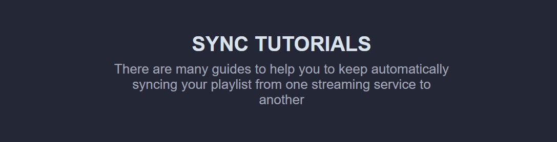 How to Synchronize playlists between platforms? - Soundiiz Blog